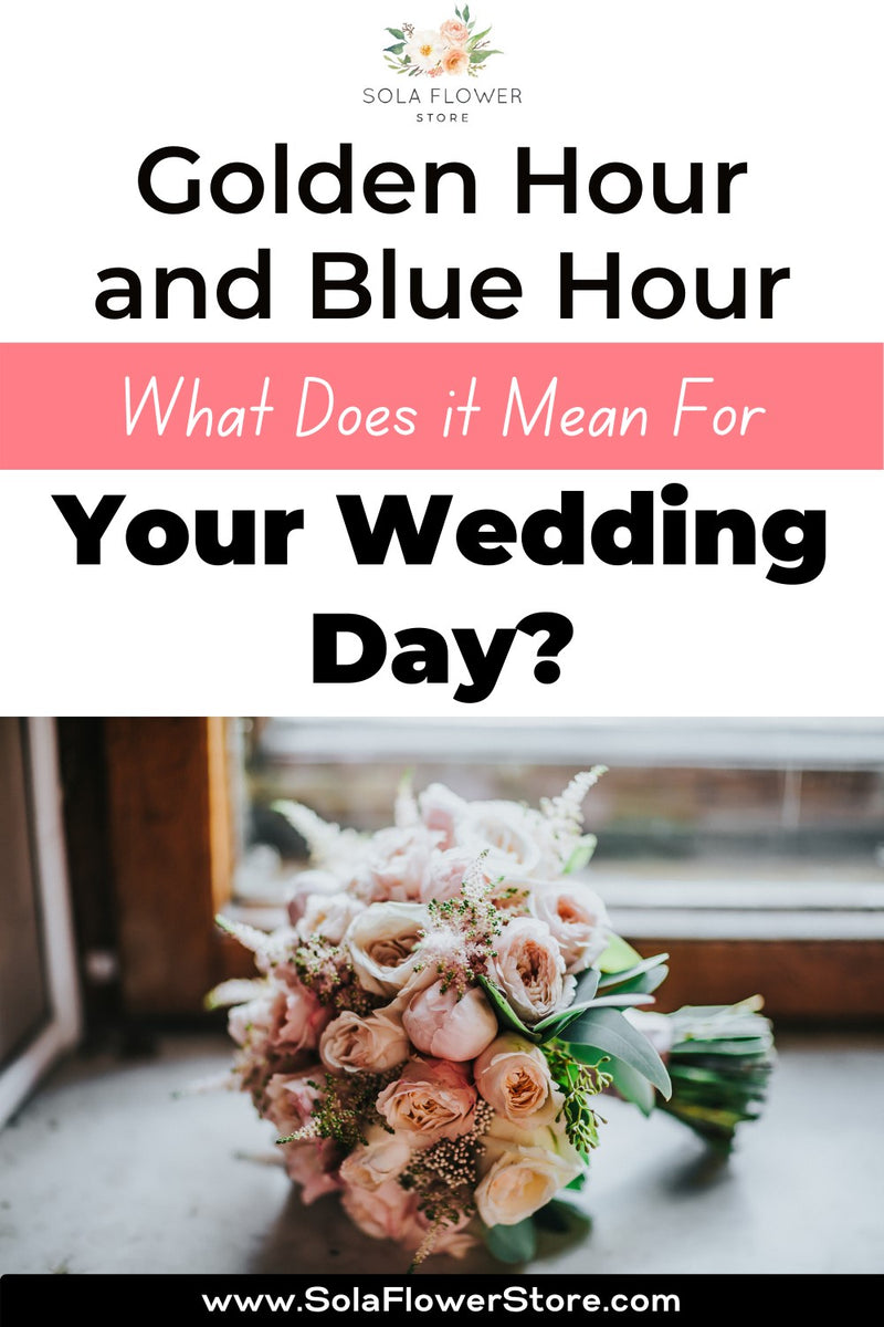 Golden Hour and Blue Hour-What Does it Mean for Your Wedding Day ...
