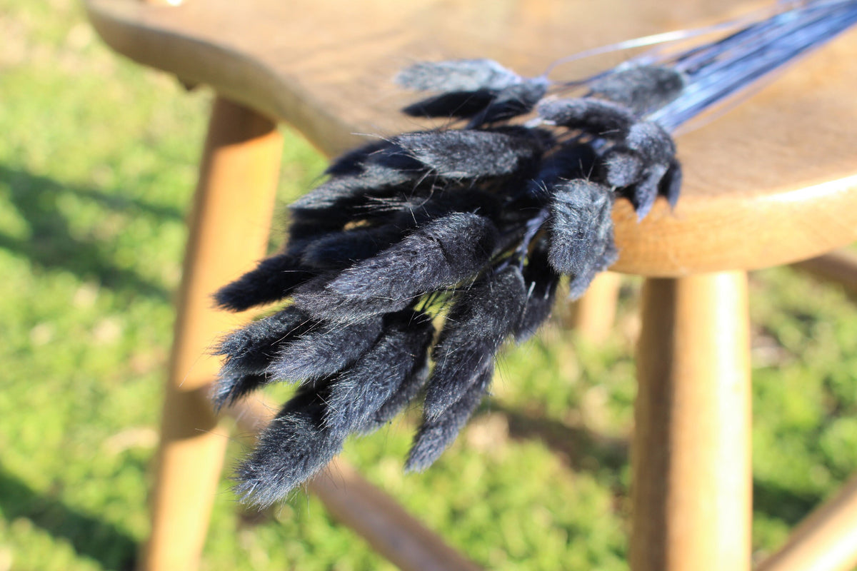 Black Bunny Tails/ Rabbit Tails – Q Granger